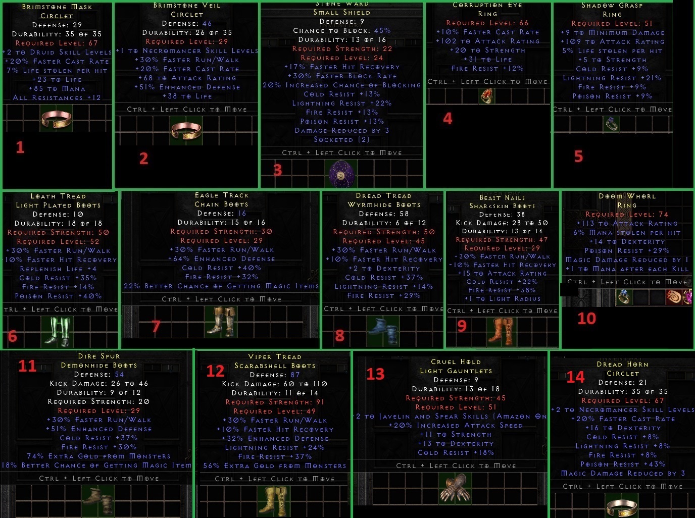 Decent And Temp - Clean My Stash - Topic - d2jsp